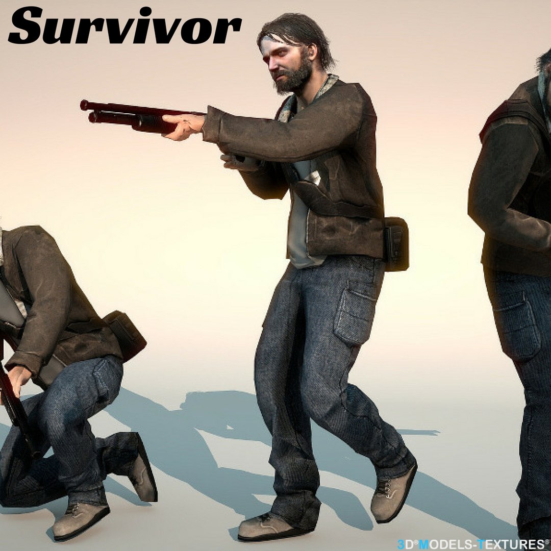 Survivor Character 3D - TurboSquid 1211736