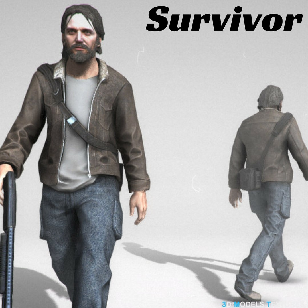 Survivor Character 3D - TurboSquid 1211736