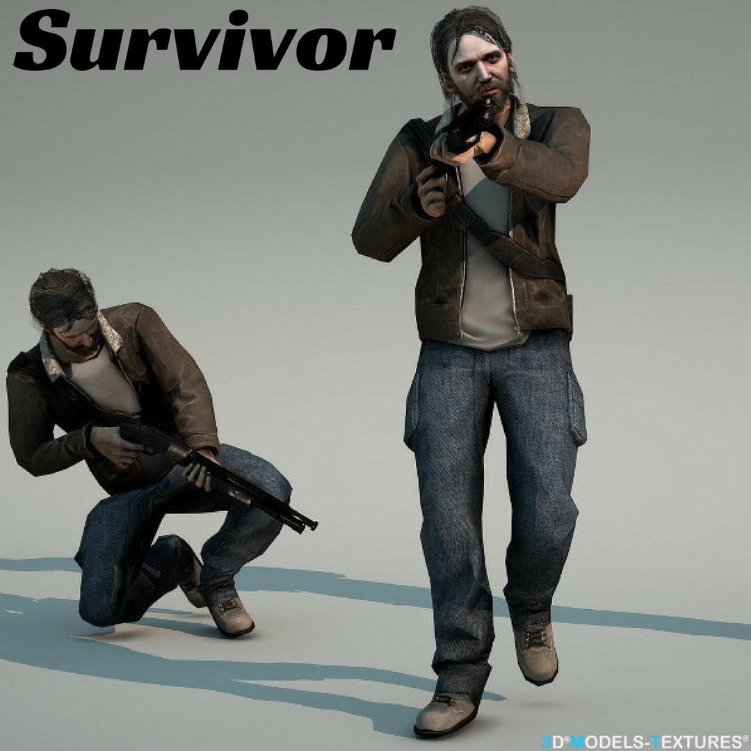 Survivor Character 3D - TurboSquid 1211736