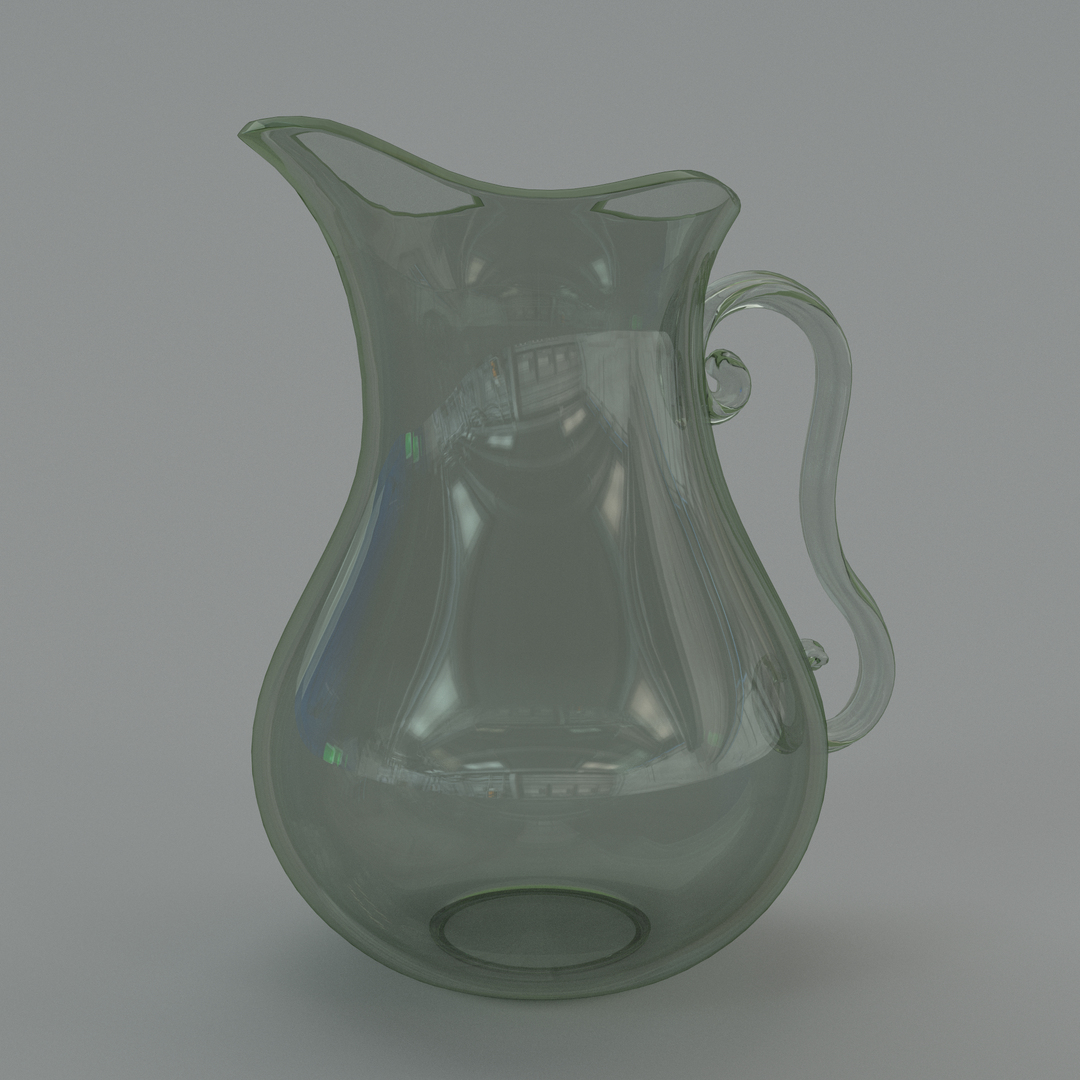 Decorative Jug 3d Model
