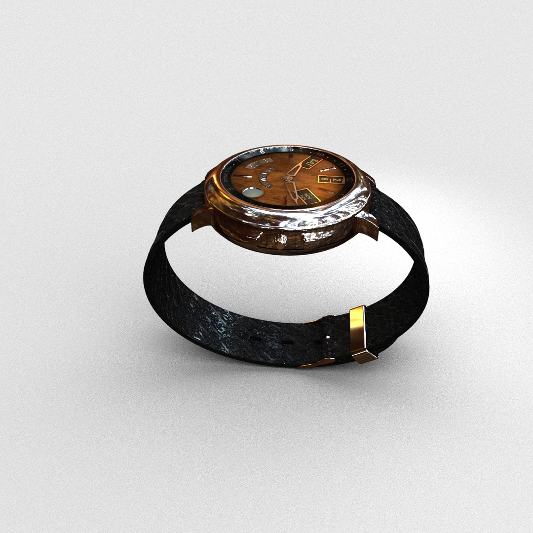 Jean Dunand Watch 3d Max
