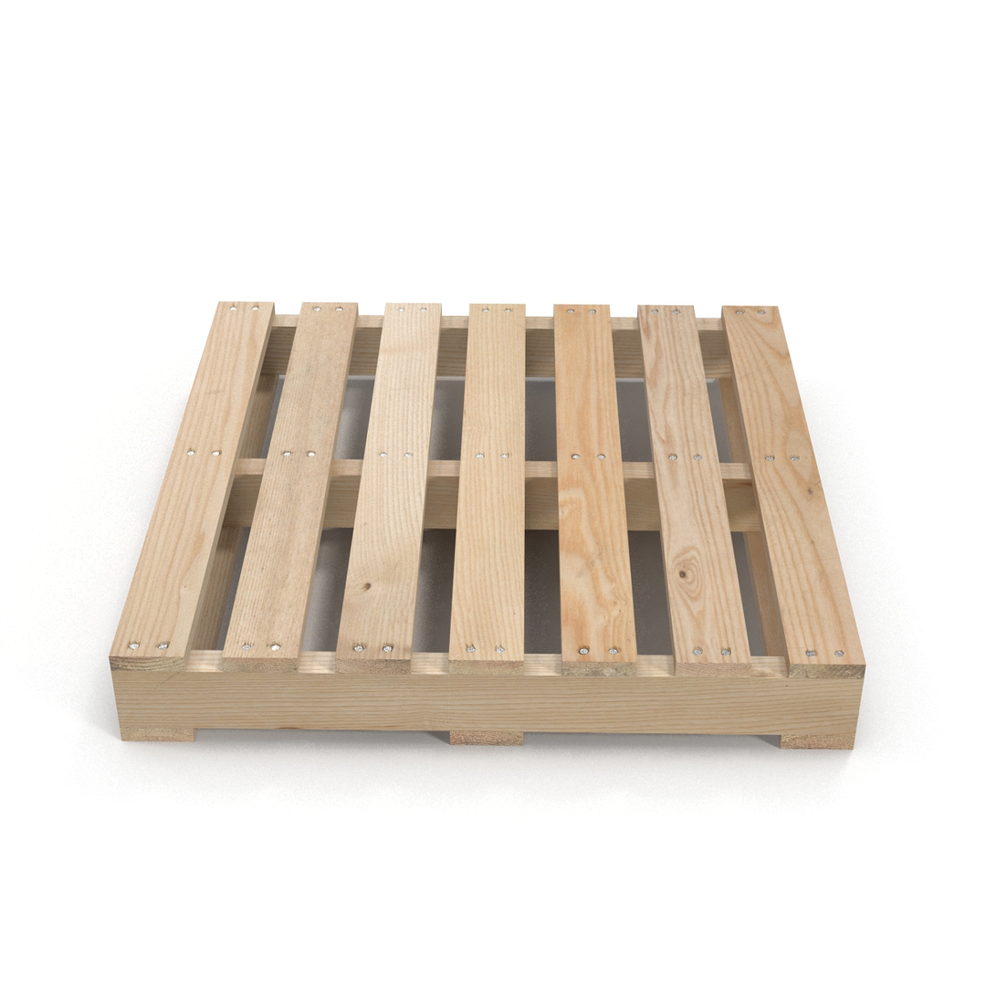 Rider Stacker Red Pallet 3d 3ds