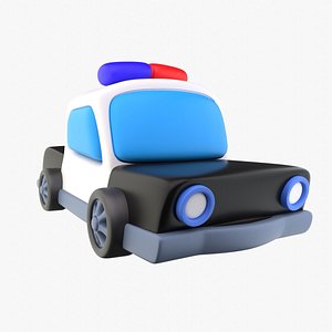 Download 3D Police Car STL Models - TurboSquid