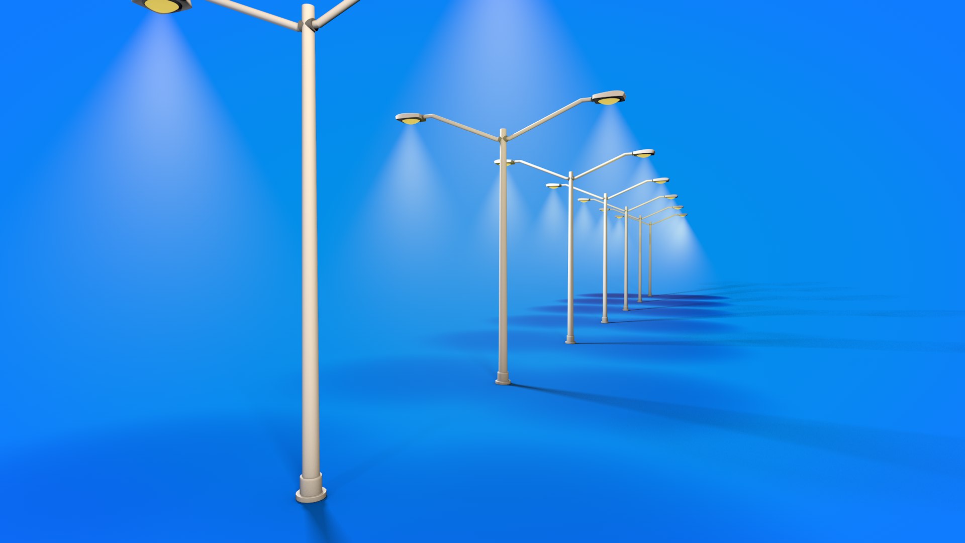 3D Street Lights 3D Model - TurboSquid 1990072