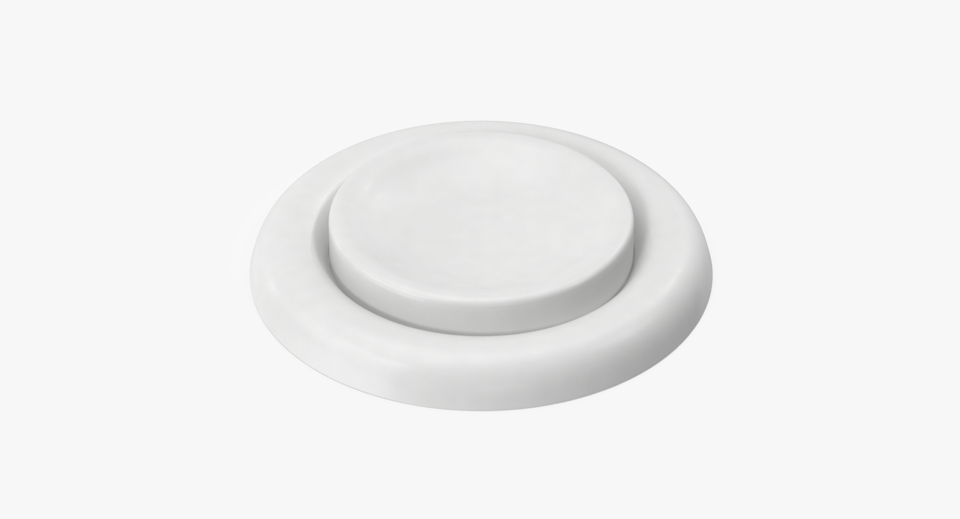 3D Button 04 White - TurboSquid 1220813