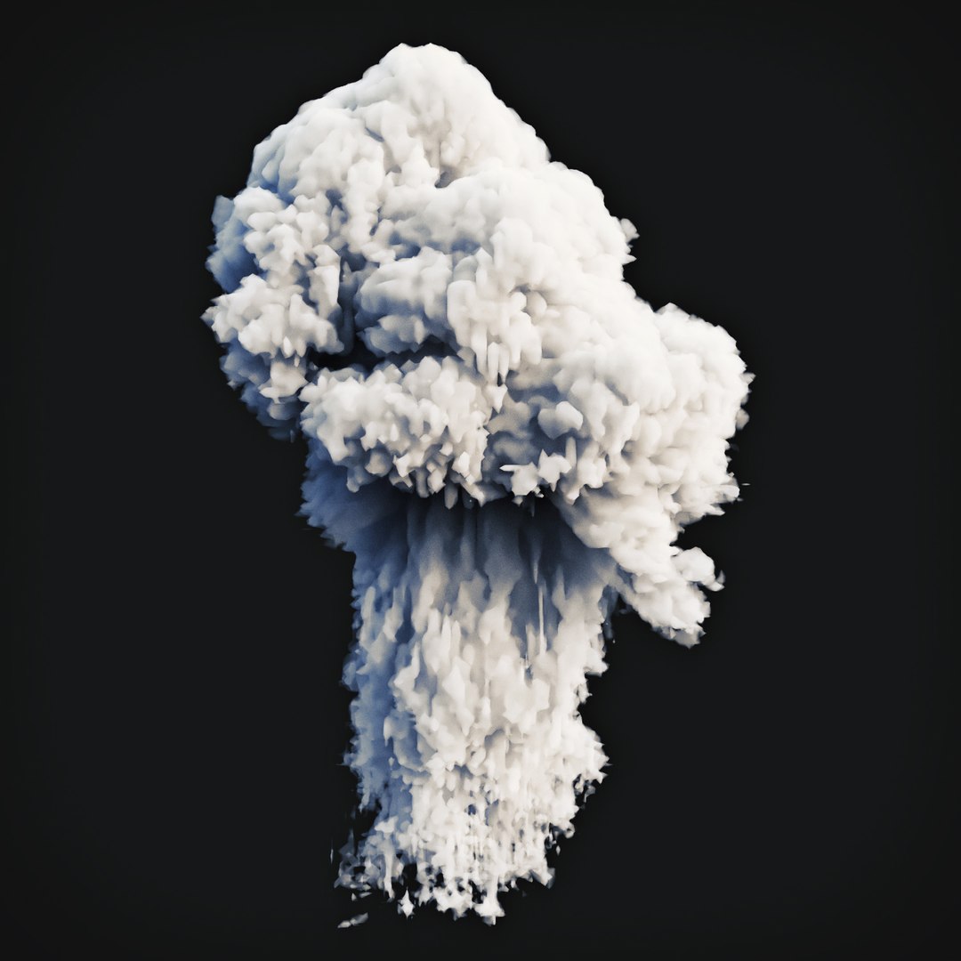 Smoke explosion 2 3D model - TurboSquid 1440321