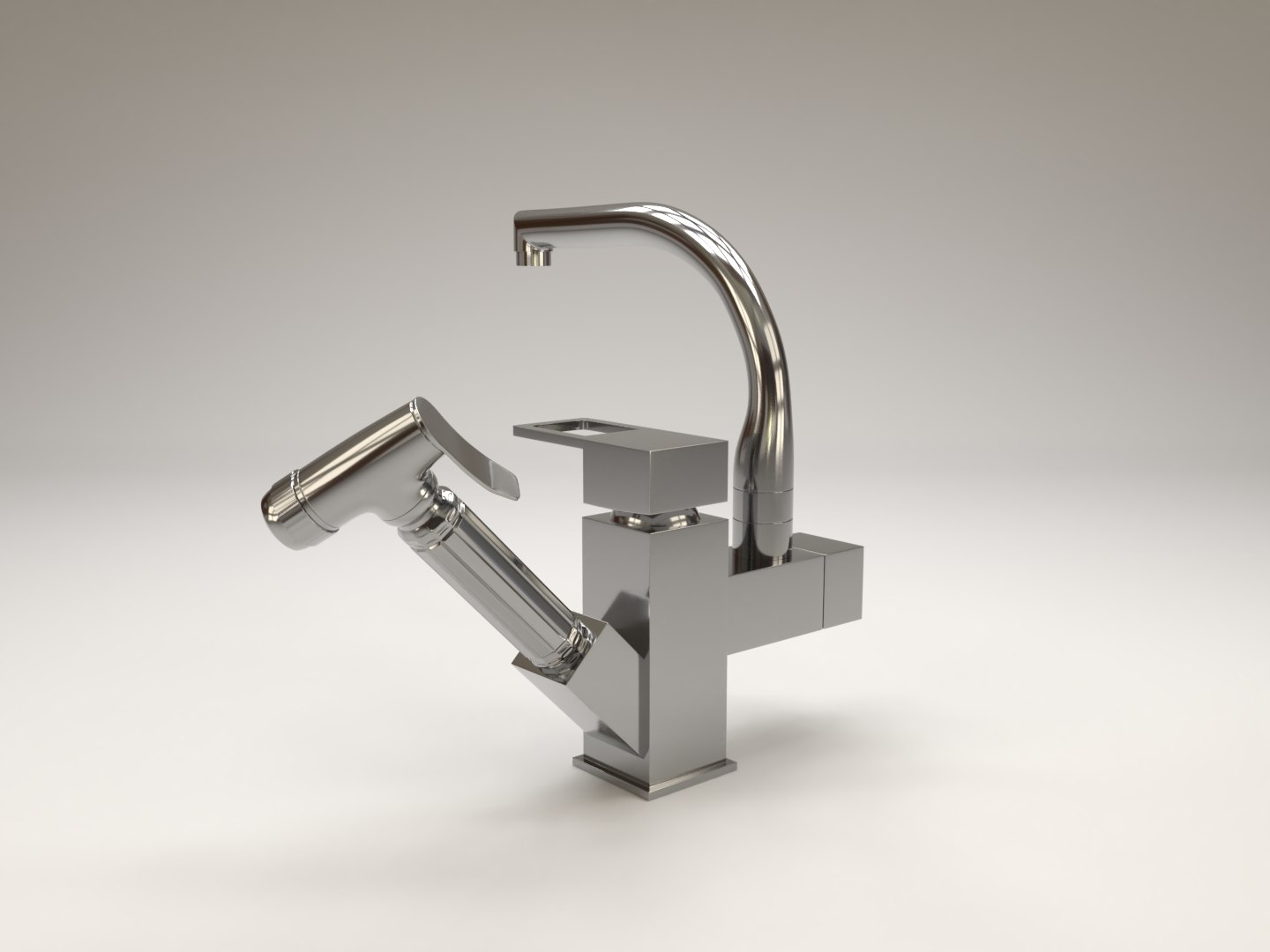 Faucet kitchen 3D model - TurboSquid 1410748