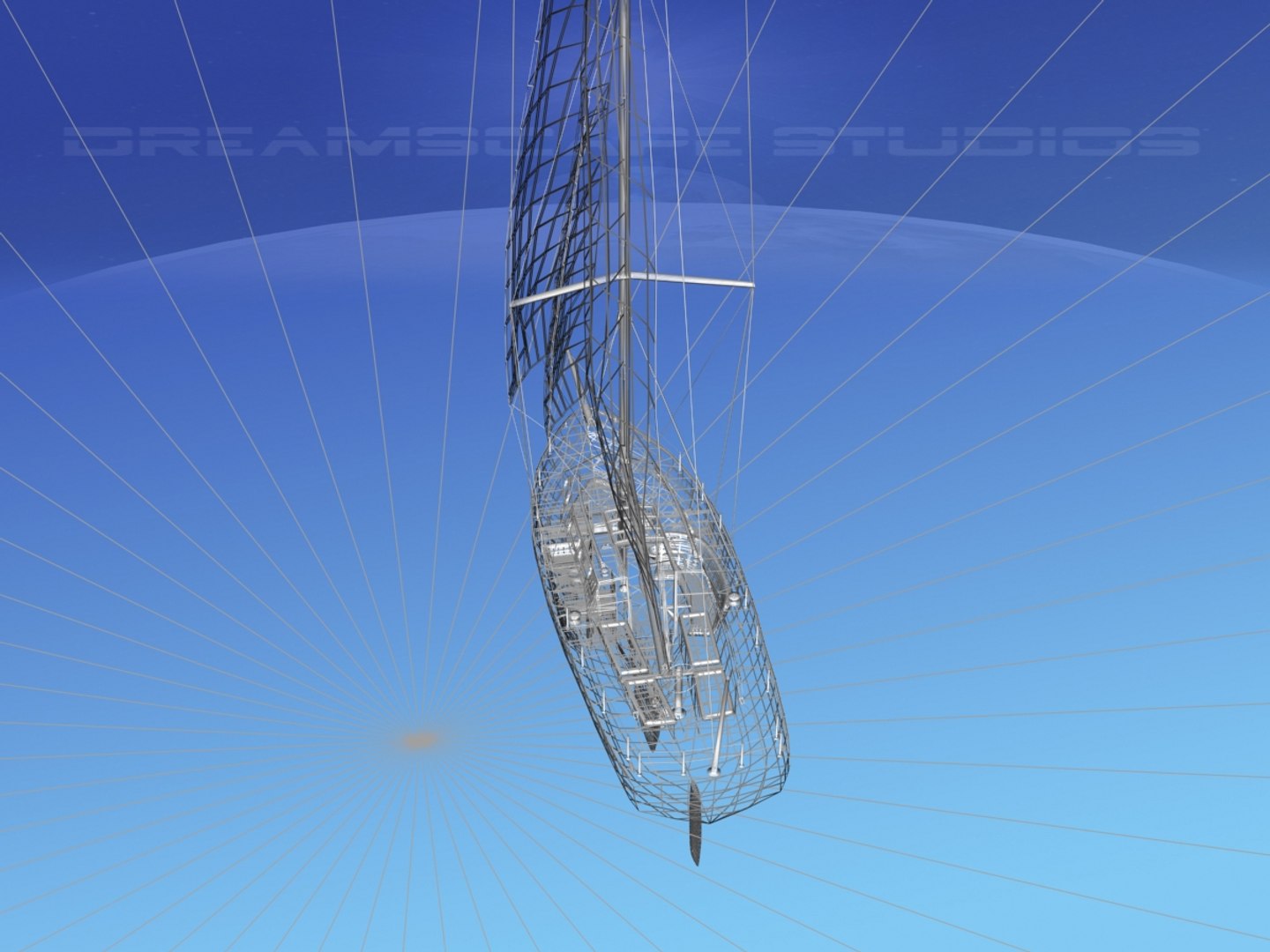 3D Model Cutter Rigged Sailing Sailboats - TurboSquid 1305961