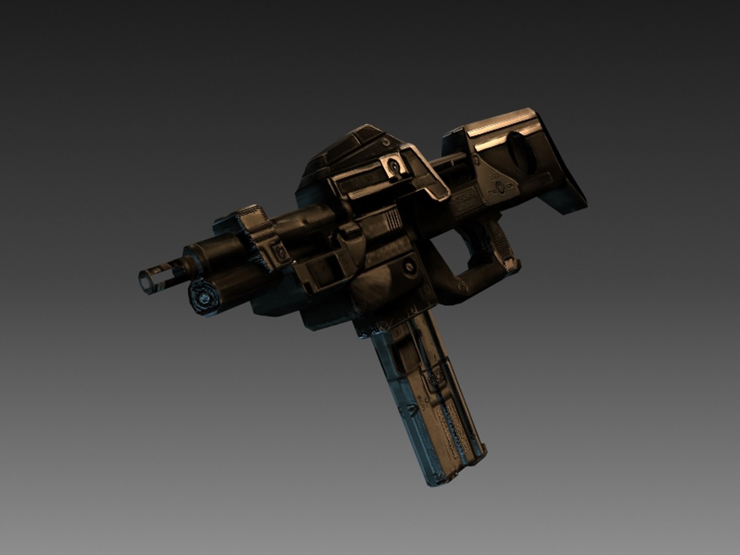 Machinegun 2022 3d Model