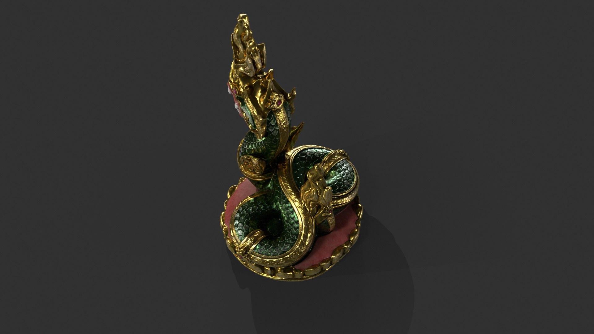 3D Asian Naga Sculptures - TurboSquid 2239901