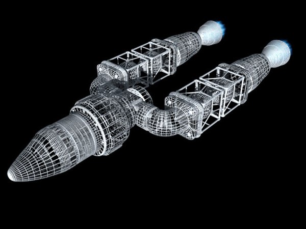 3dsmax spaceship