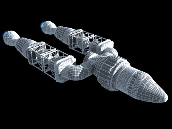 3dsmax spaceship