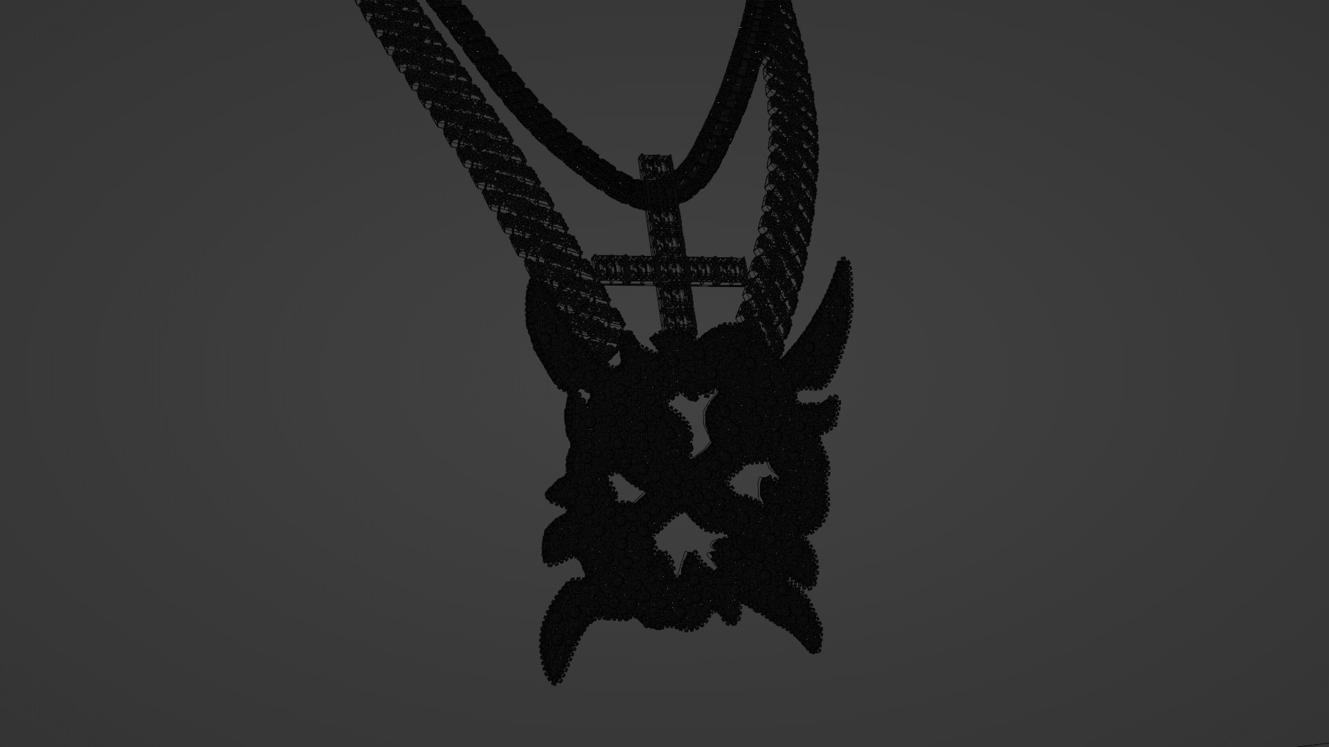 3D Ken Carson - Chaos Chain Iced Out 3D Model - TurboSquid 2209300