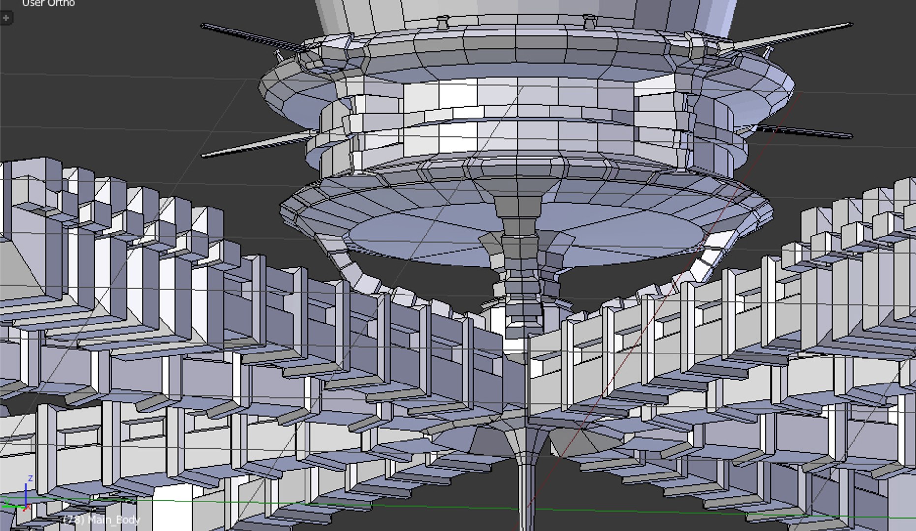 space station 3d model