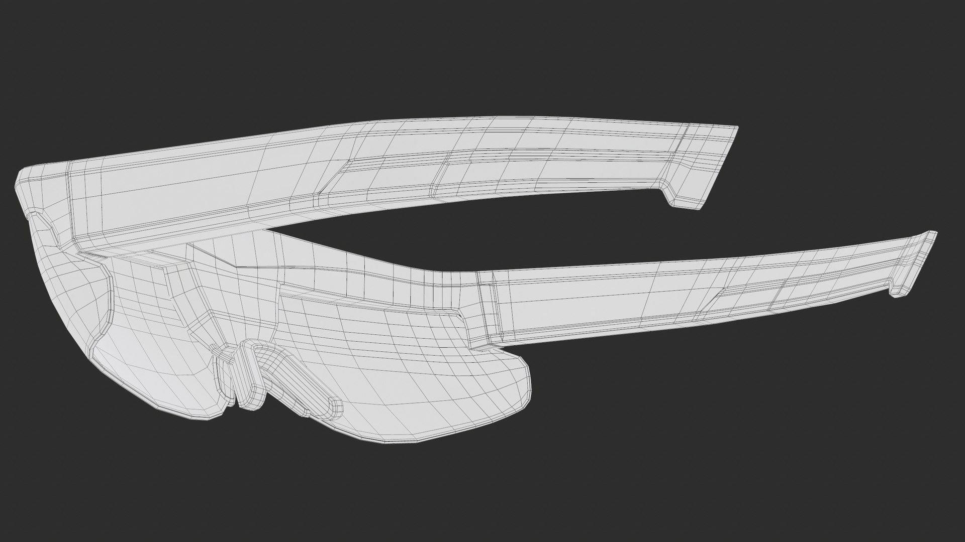 Futuristic Hi-Tech Glasses Raptor 2022 PBR 3D - TurboSquid 1995878