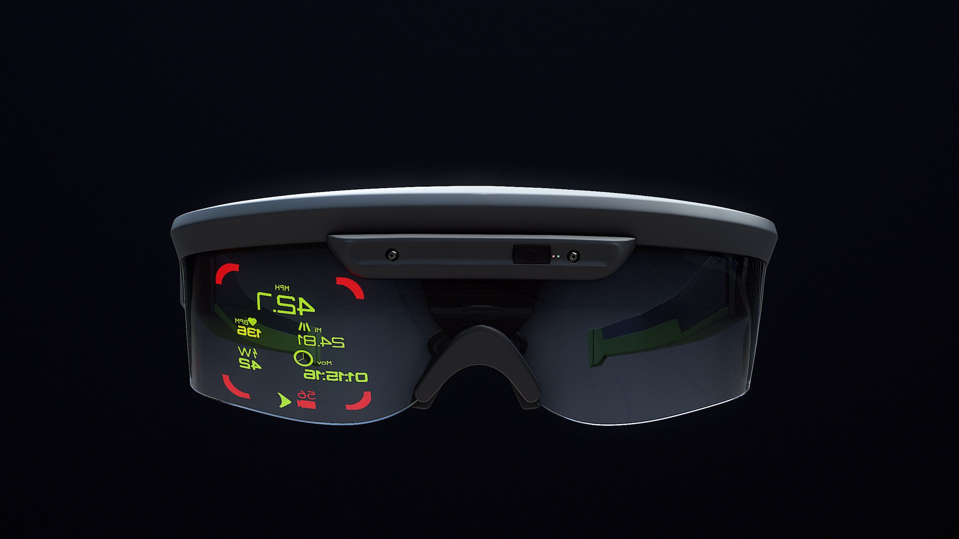 Futuristic Hi-Tech Glasses Raptor 2022 PBR 3D - TurboSquid 1995878