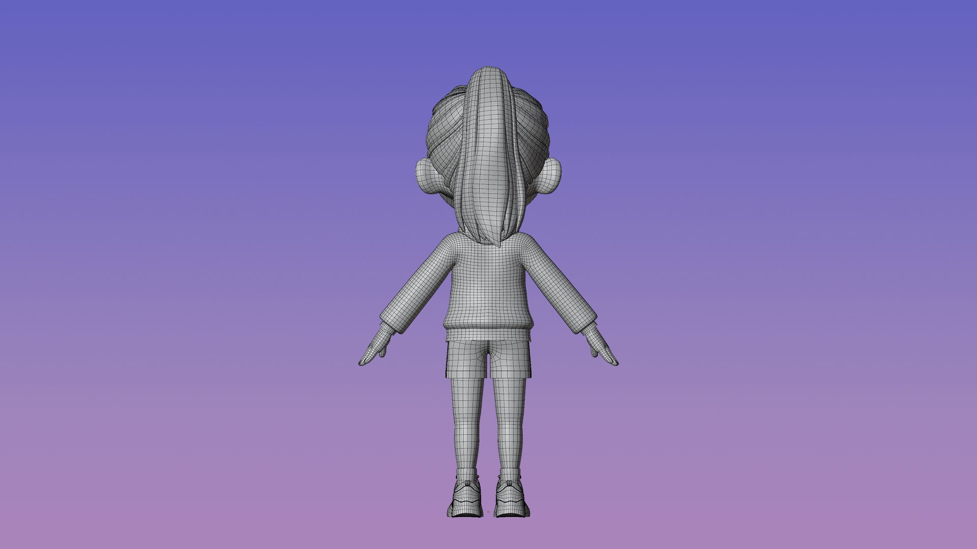 3D Sofia Cartoon Girl Character Model - TurboSquid 2437701