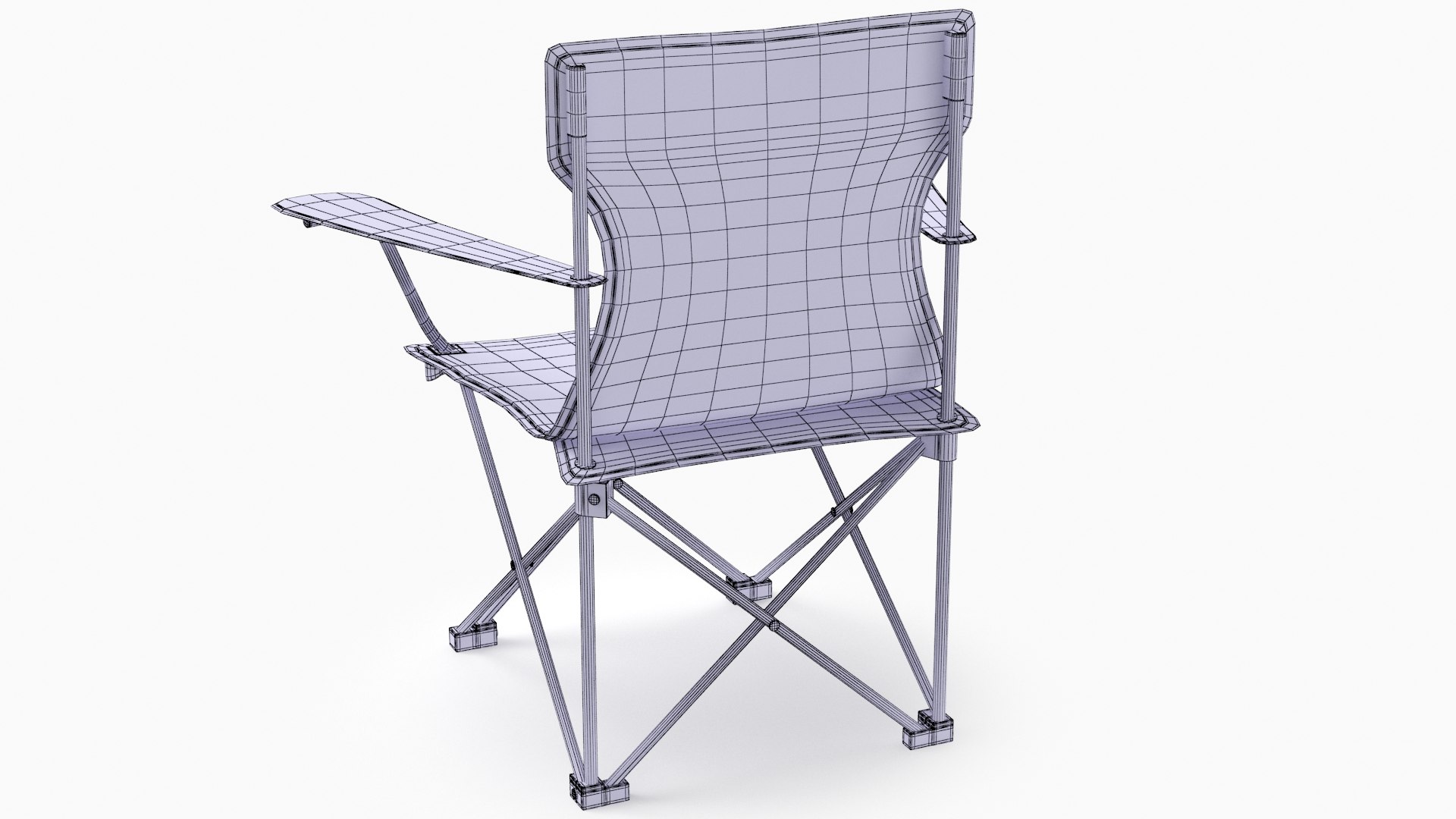 3D Folding Chair 04 model - TurboSquid 2119365
