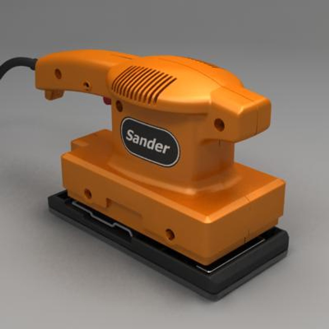 Electric Sander 3d Obj