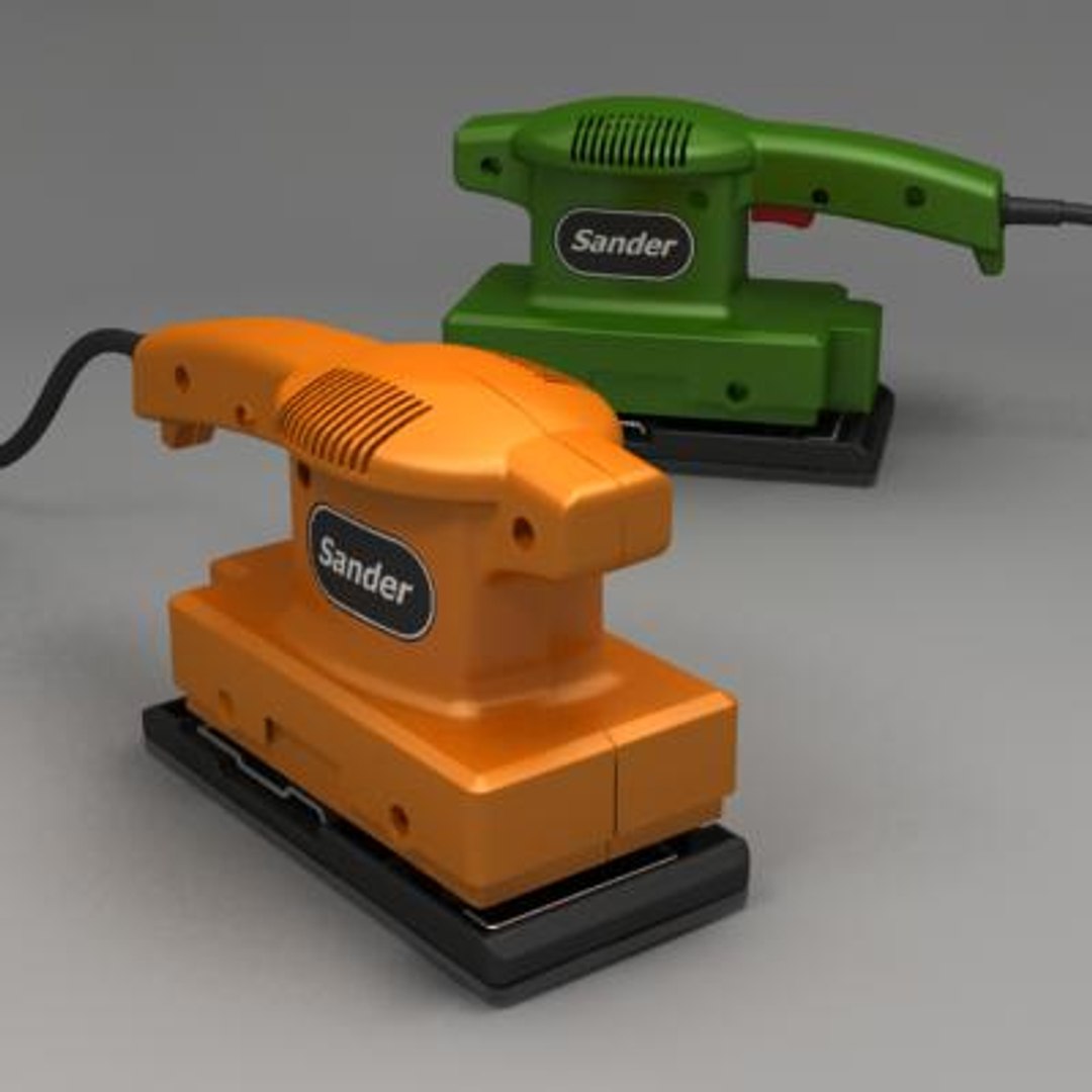 Electric Sander 3d Obj