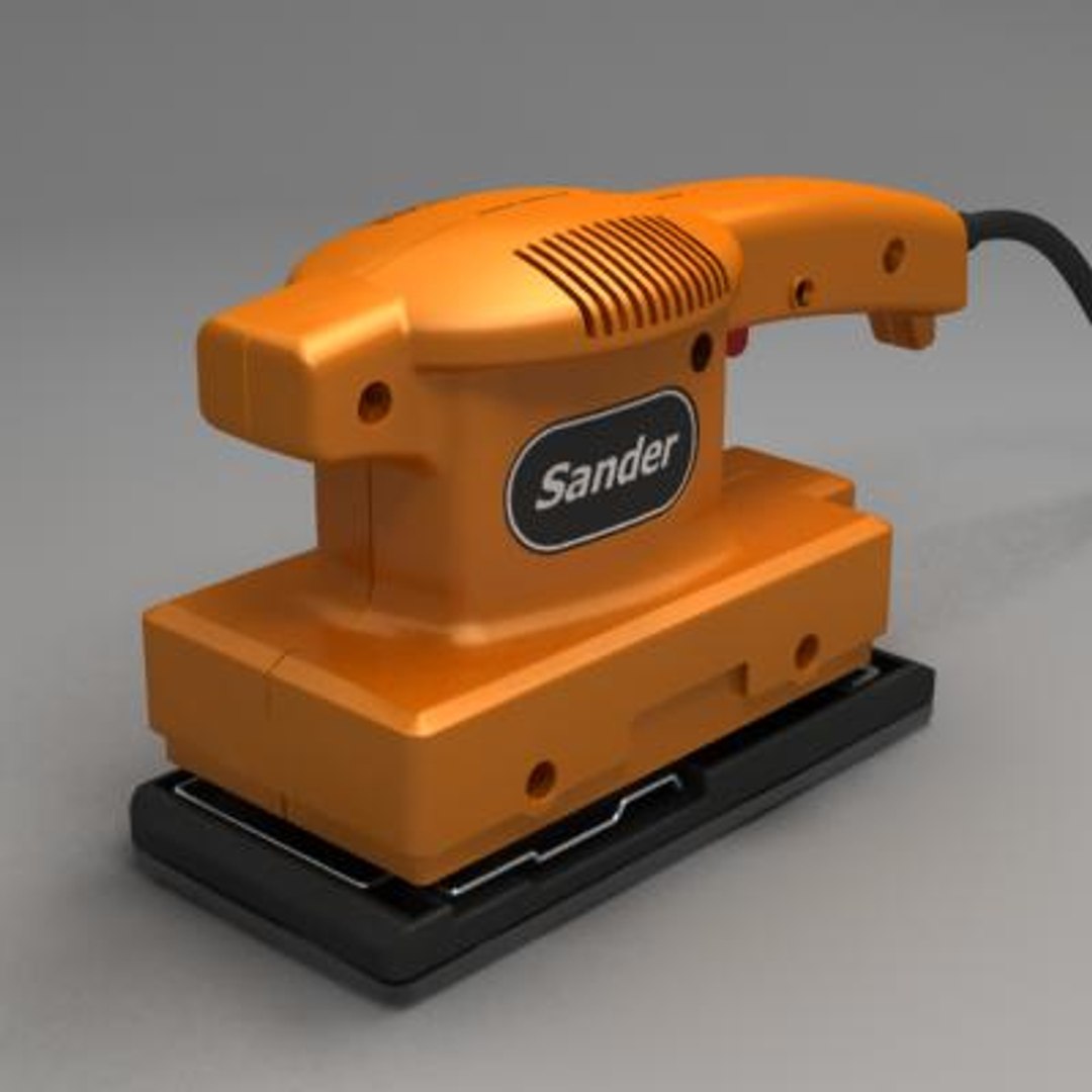 Electric Sander 3d Obj