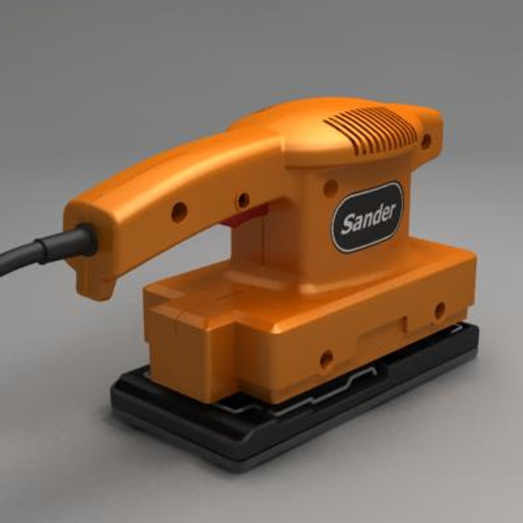 Electric Sander 3d Obj