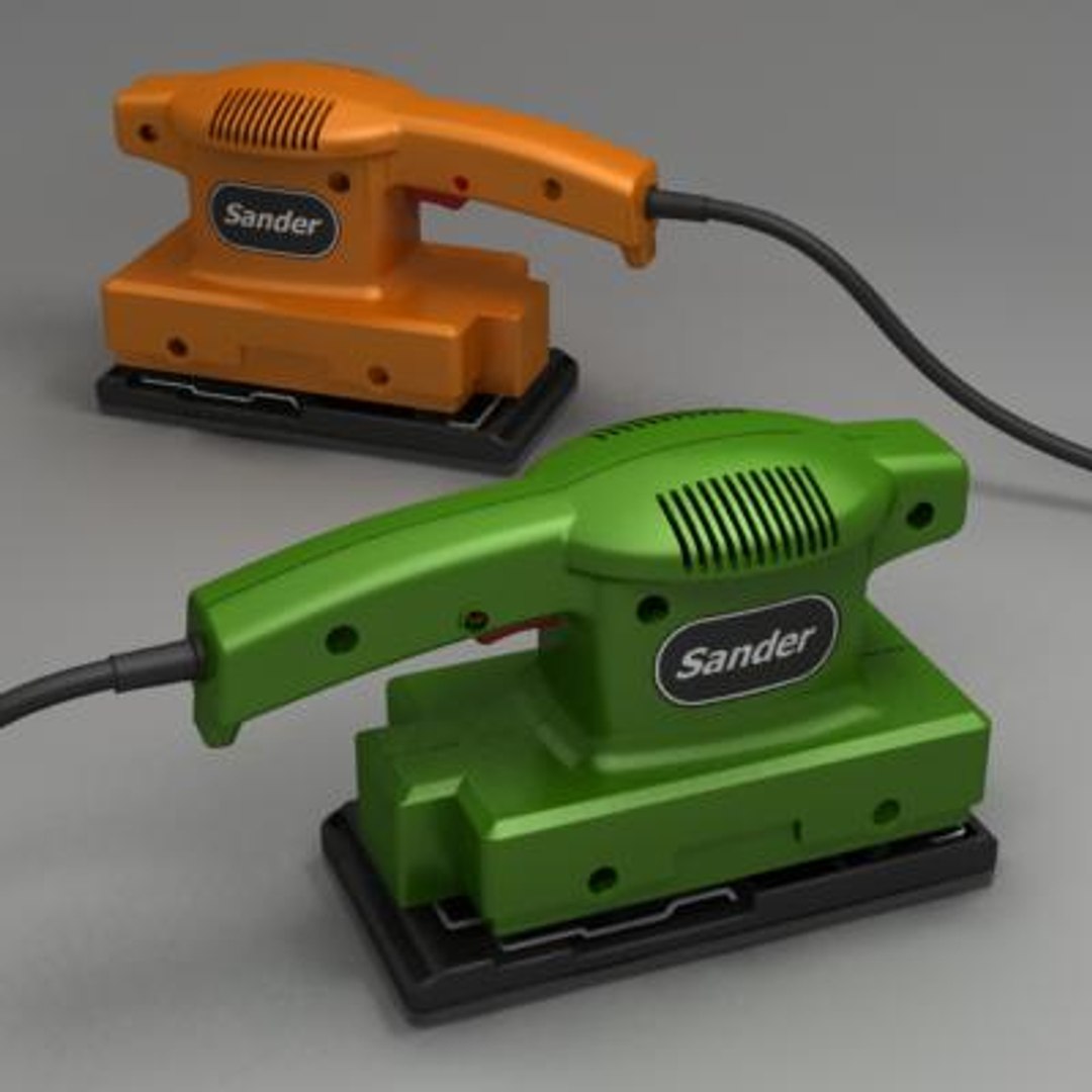 Electric Sander 3d Obj