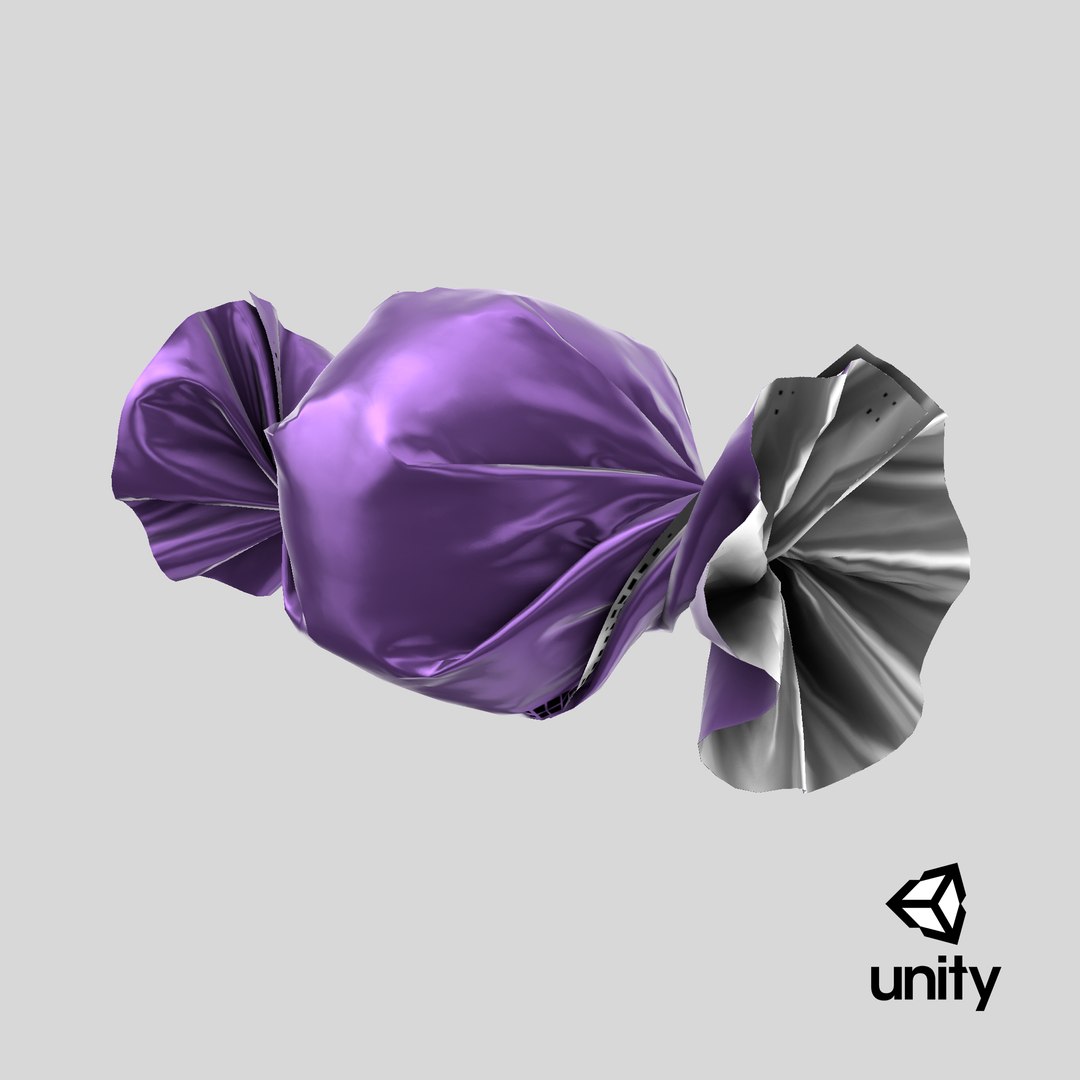 3D Collection Candy Wrappers 2 In 1 - TurboSquid 2343415