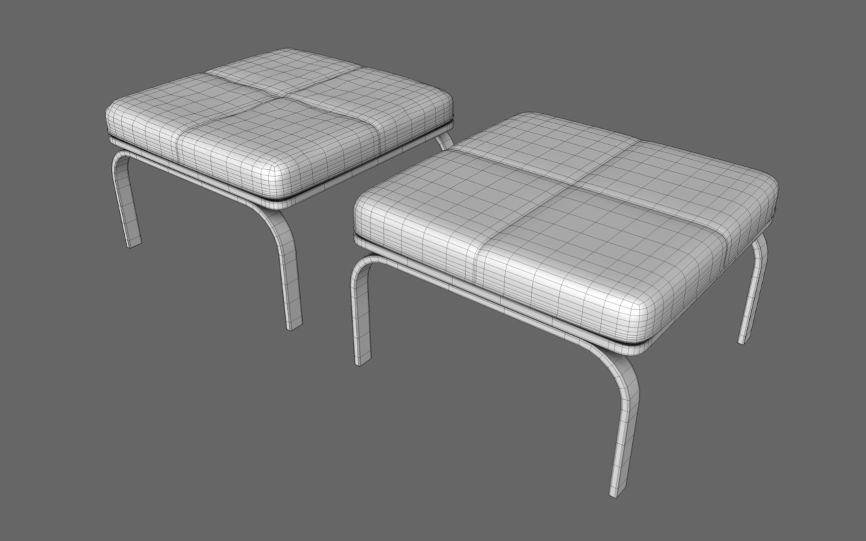 Free Stool Taboret 3d Model
