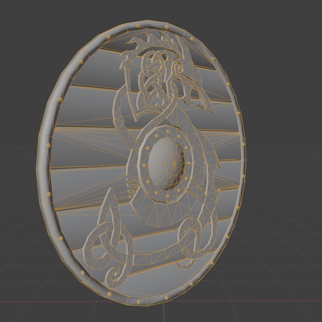 Shield Viking Model - TurboSquid 1542851