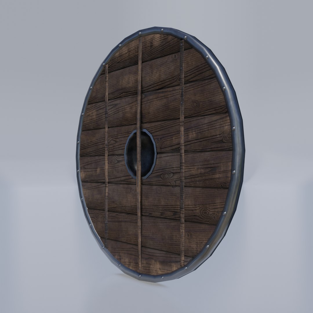 Shield Viking Model - TurboSquid 1542851