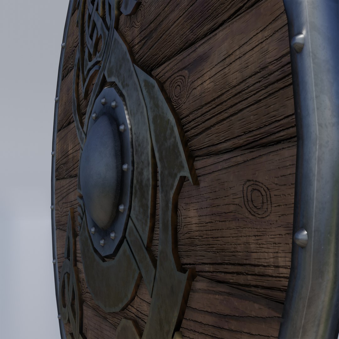 Shield Viking Model - TurboSquid 1542851
