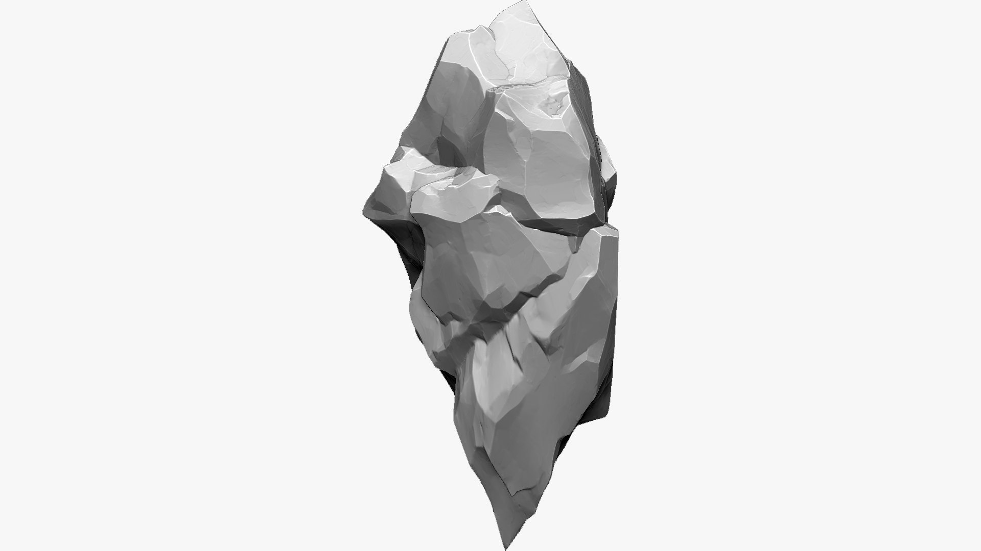 3D Suspended Mountain Zbrush Sculpt Model - TurboSquid 2063720