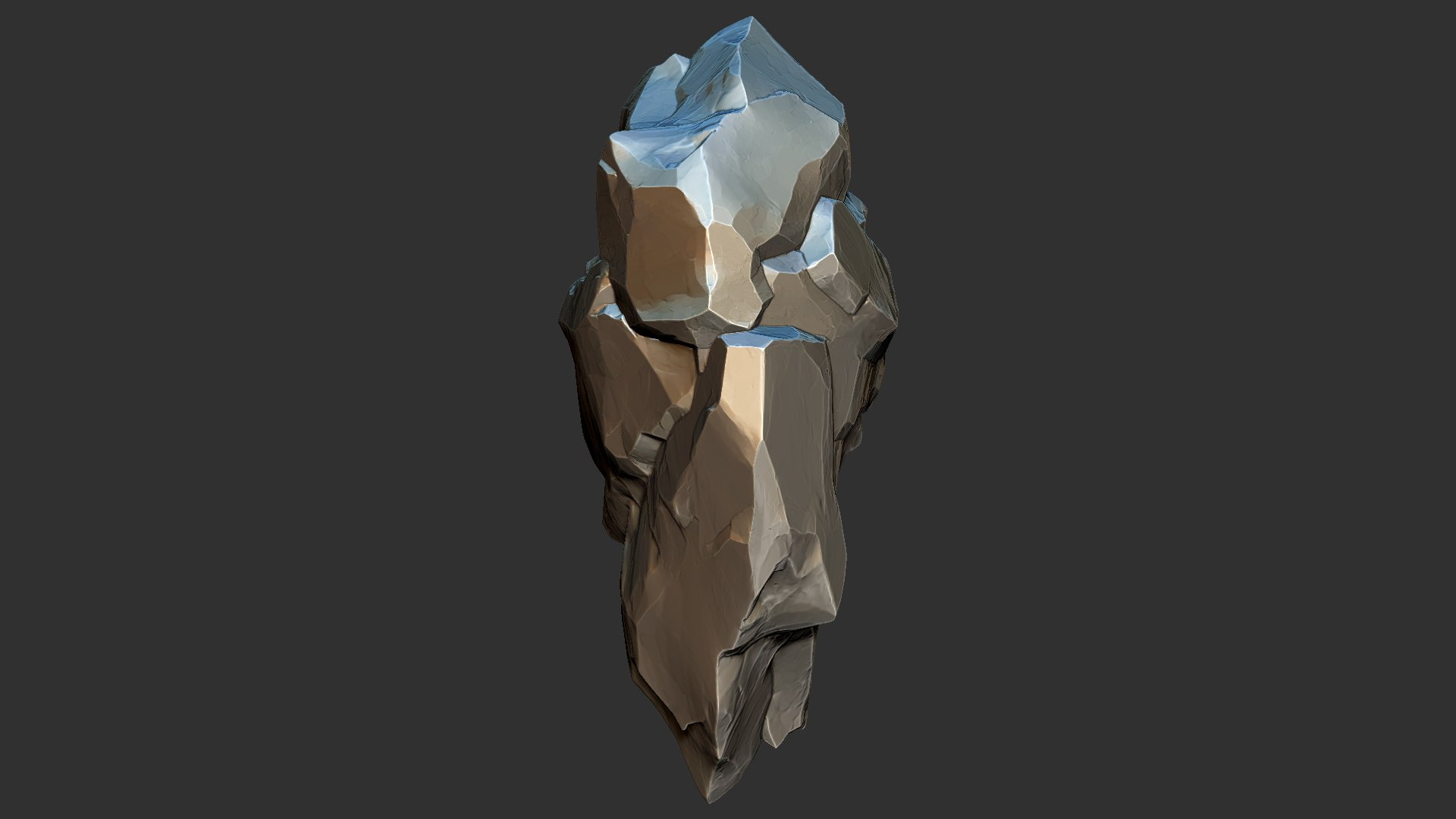 3D Suspended Mountain Zbrush Sculpt Model - TurboSquid 2063720