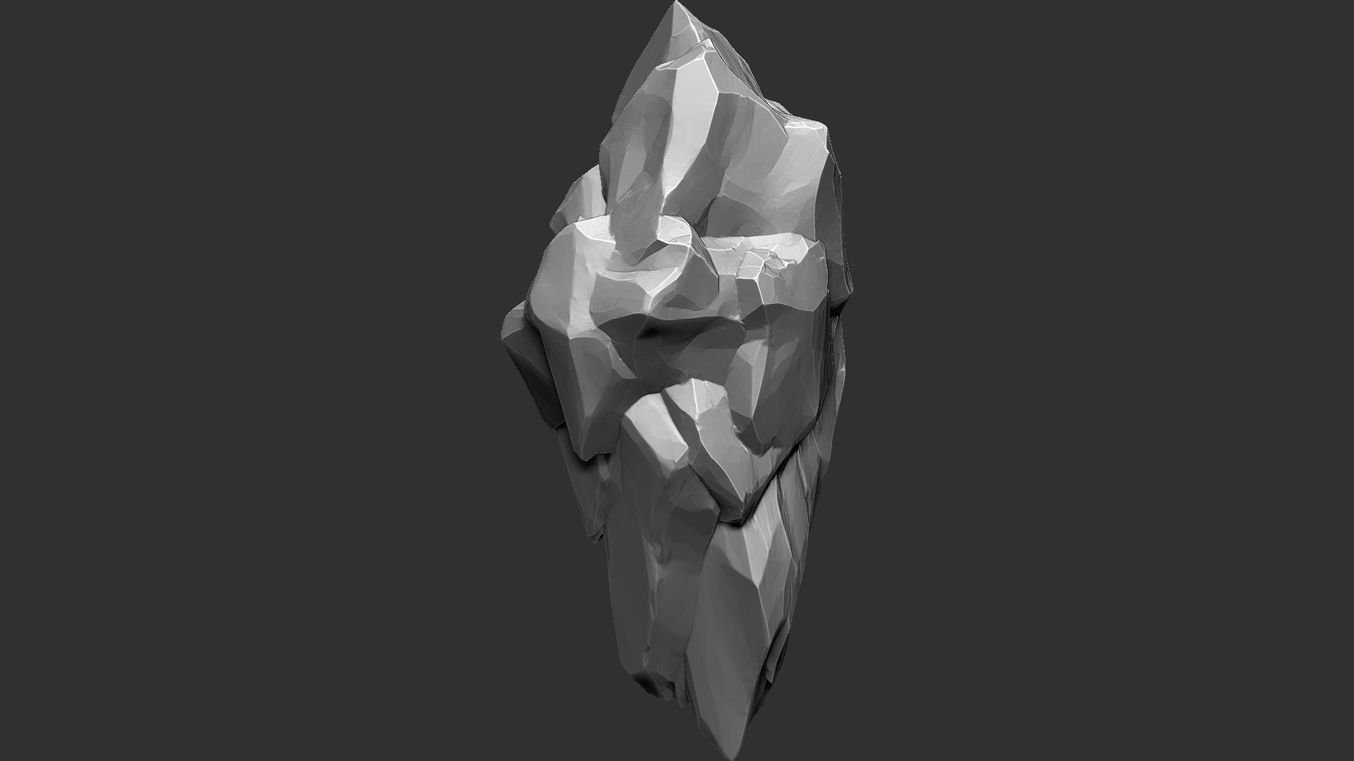 3D Suspended Mountain Zbrush Sculpt Model - TurboSquid 2063720