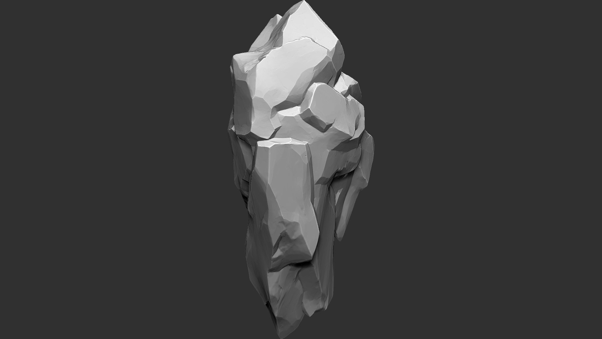 3D Suspended Mountain Zbrush Sculpt Model - TurboSquid 2063720
