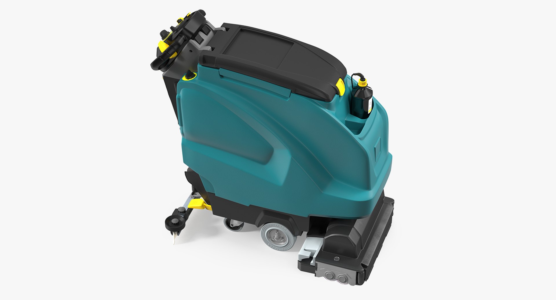3D model industrial floor cleaning machine - TurboSquid 1364877