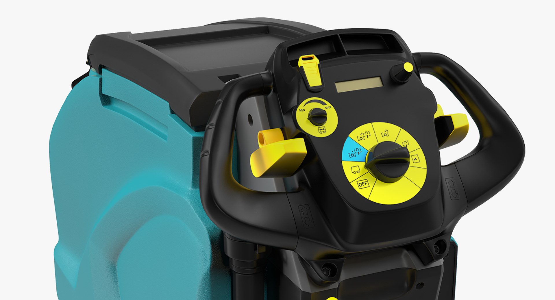 3D model industrial floor cleaning machine - TurboSquid 1364877