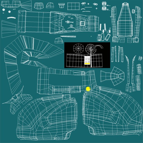 산업용 바닥 청소 기계 3D 모델 - TurboSquid 1364877