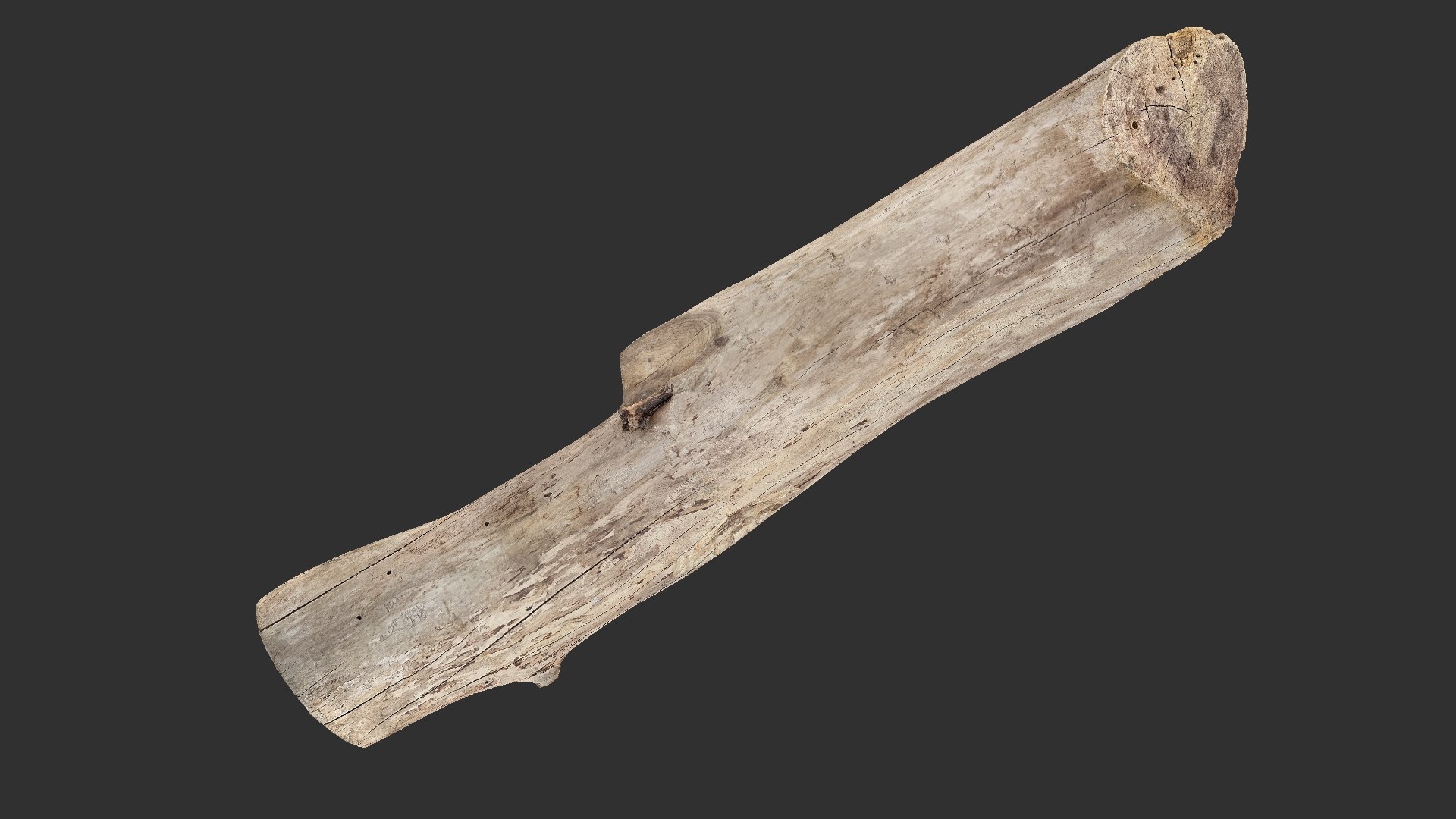 A Length Of Wood 3d Scan In Highpoly Model - TurboSquid 2202699