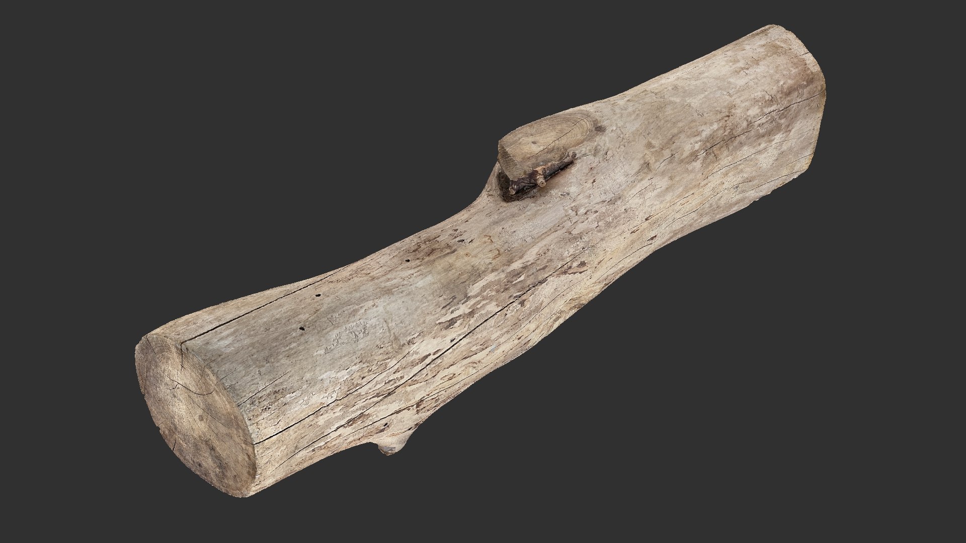 A Length Of Wood 3d Scan In Highpoly Model - TurboSquid 2202699