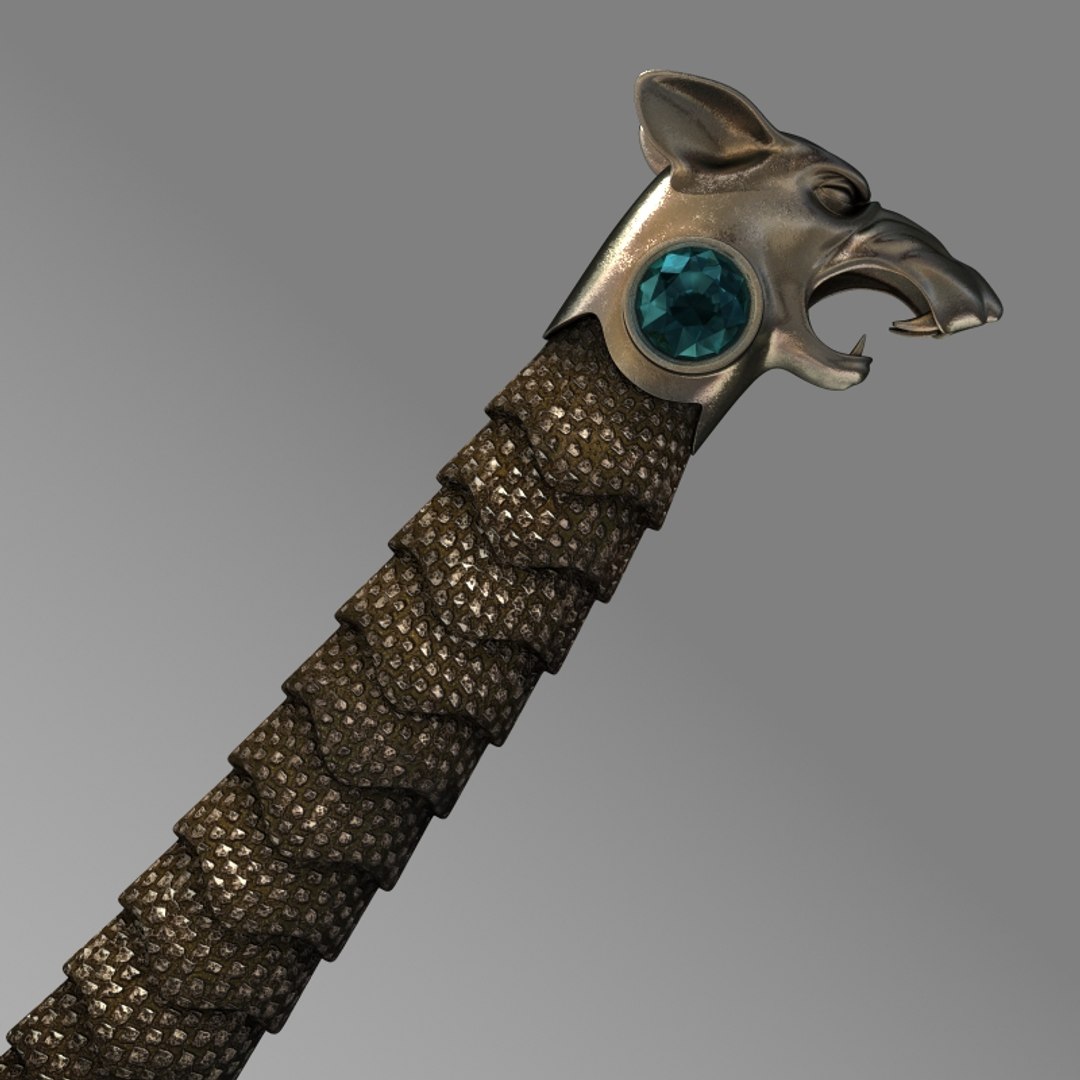 Max Fantasy Sword Rat Head