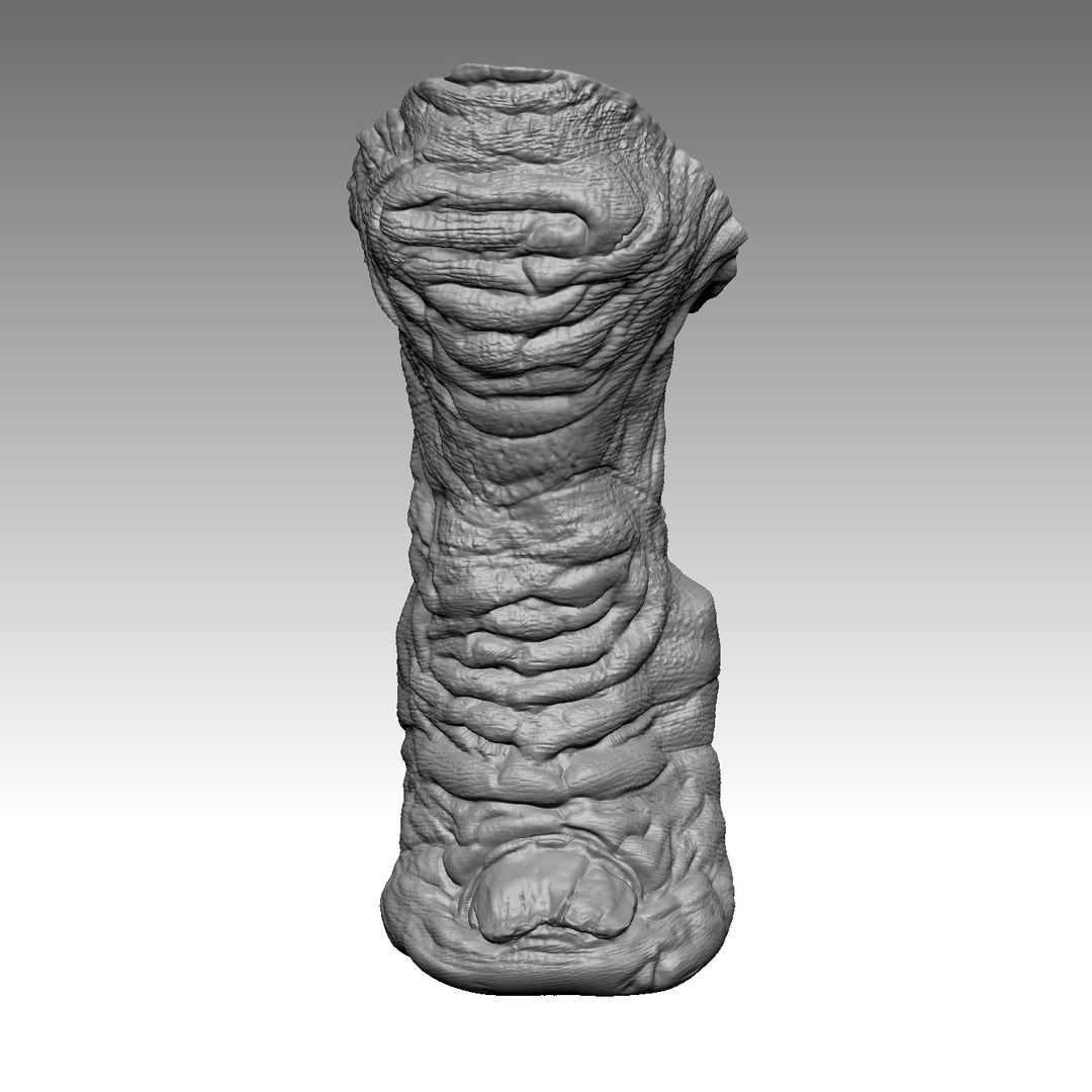 3d Monster Alien Finger 3
