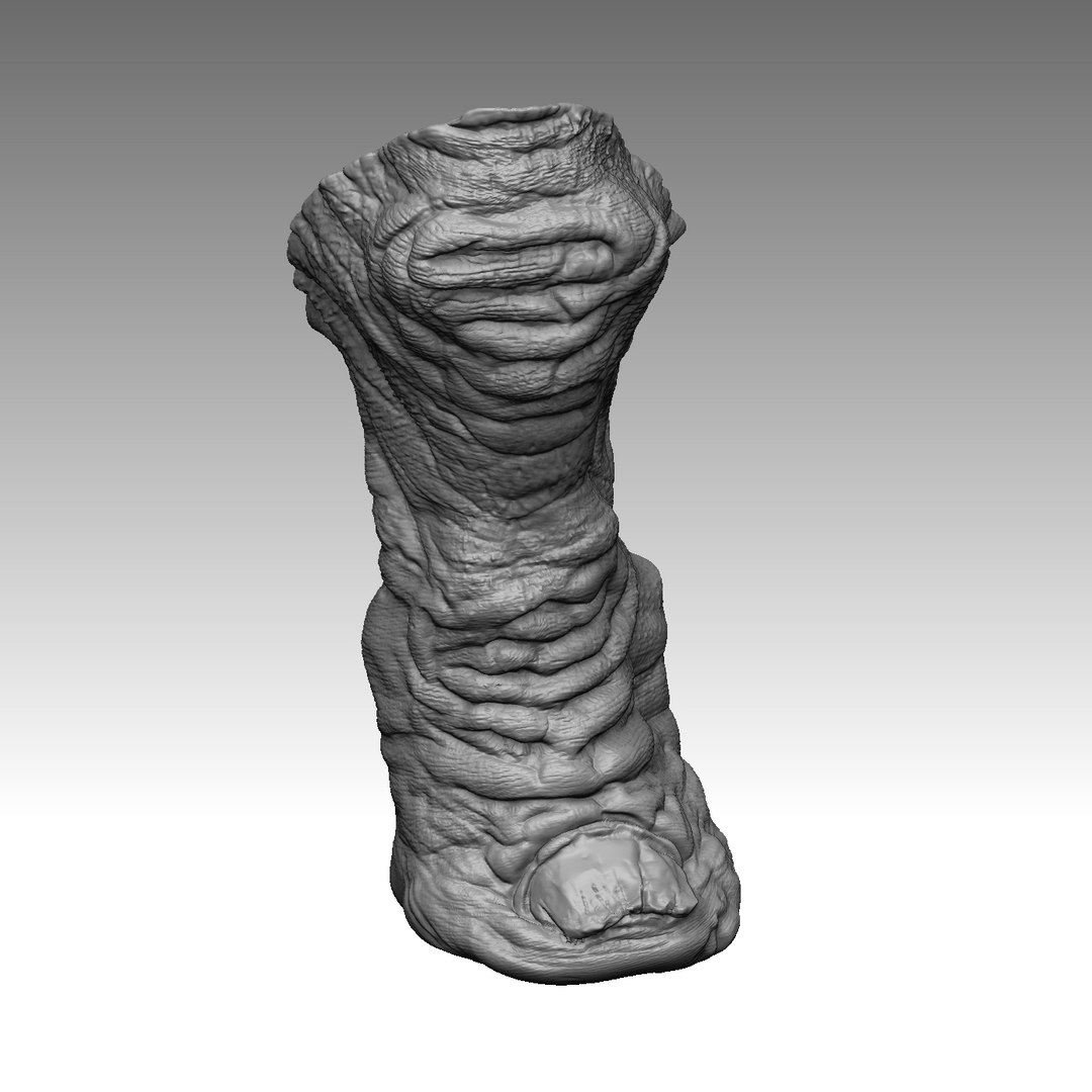3d Monster Alien Finger 3