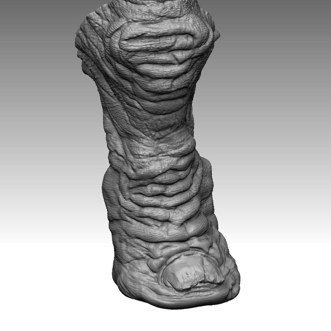 3d Monster Alien Finger 3