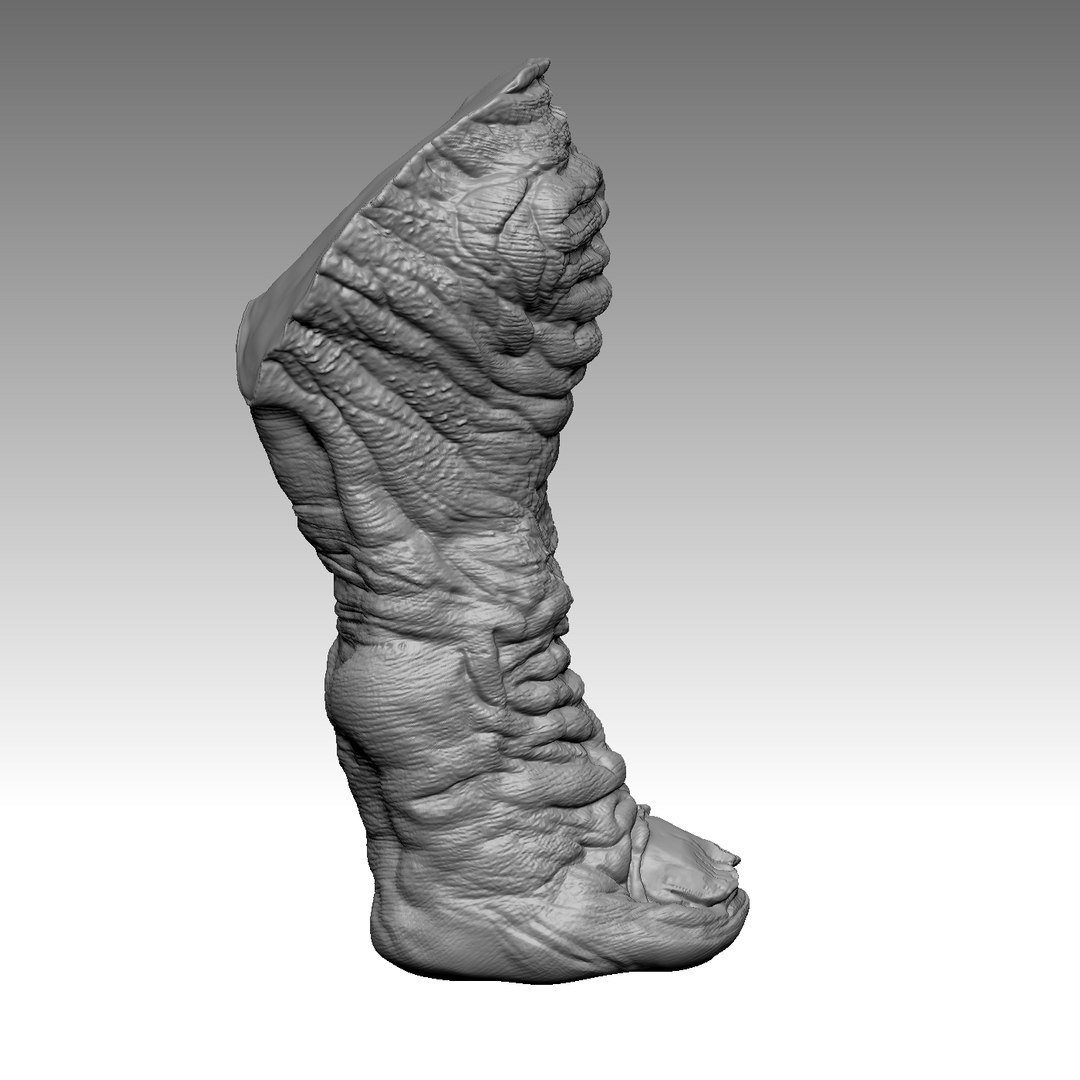 3d Monster Alien Finger 3