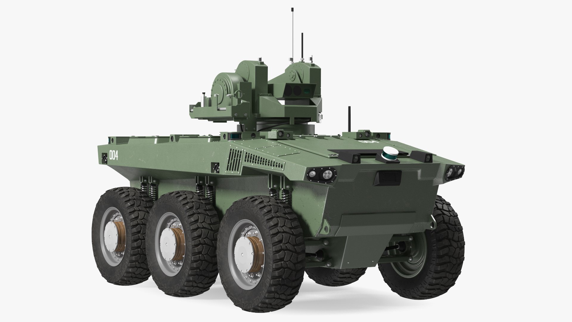 3D model Smart Military Robot Rigged - TurboSquid 2094499