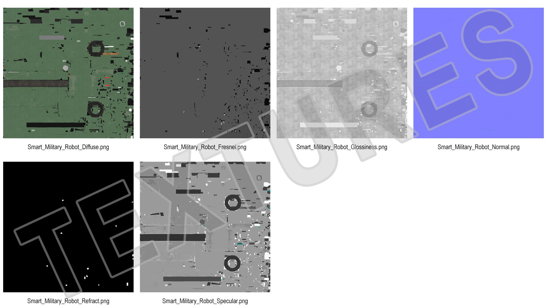 3D model Smart Military Robot Rigged - TurboSquid 2094499
