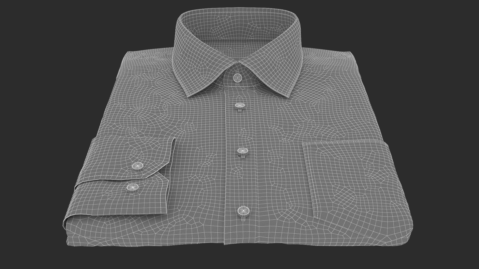 Folded Shirts Collection 3D Model - TurboSquid 2017708