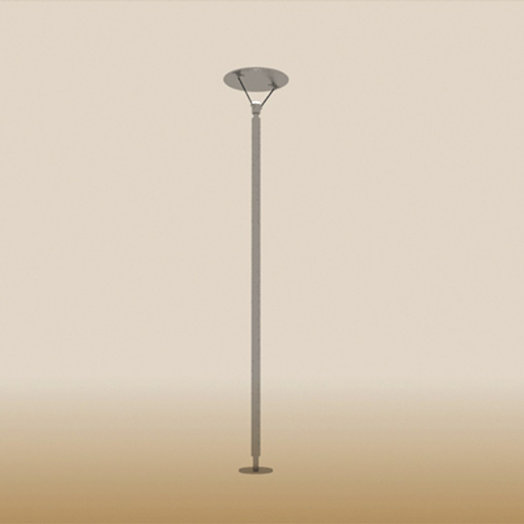 Modern Street Lamp 3d 3ds